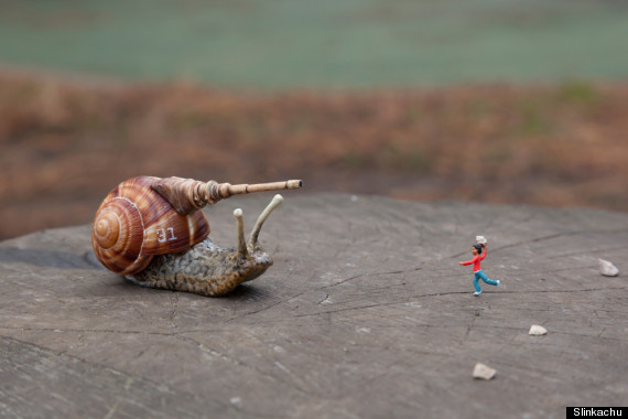 Street Artist Slinkachu Creates Surreal Scenes Of Conflict For War ...