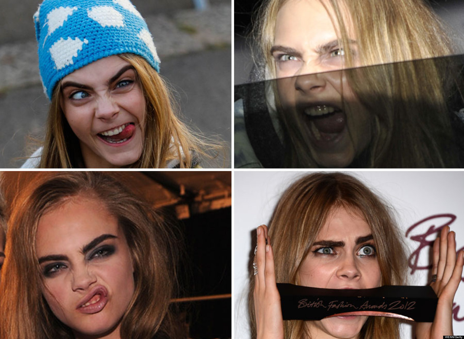 Cara Delevingne: The Many Crazy Faces Of... (PICS) | HuffPost UK